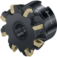 Milling tools with indexable inserts