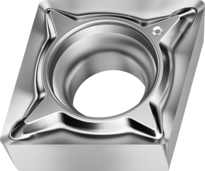 CCGT09T304-FN2 WN10 Turning Insert – Positive rhombic 80°