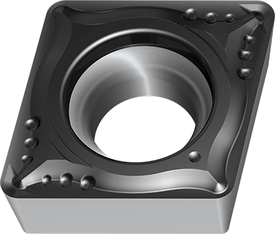 CCMT060204-MK4 WKK20S CCMT Turning Insert – Positive rhombic 80°