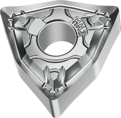 WNGG080408M-MN3 WN10 WNGG Turning Insert – Negative Trigon 80°